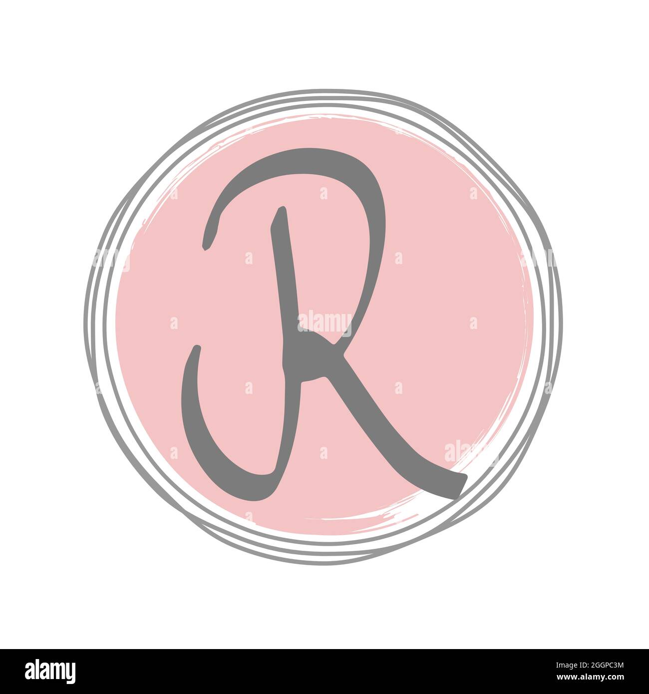 Feminine R Logo Template Design Stock Vector Image & Art - Alamy