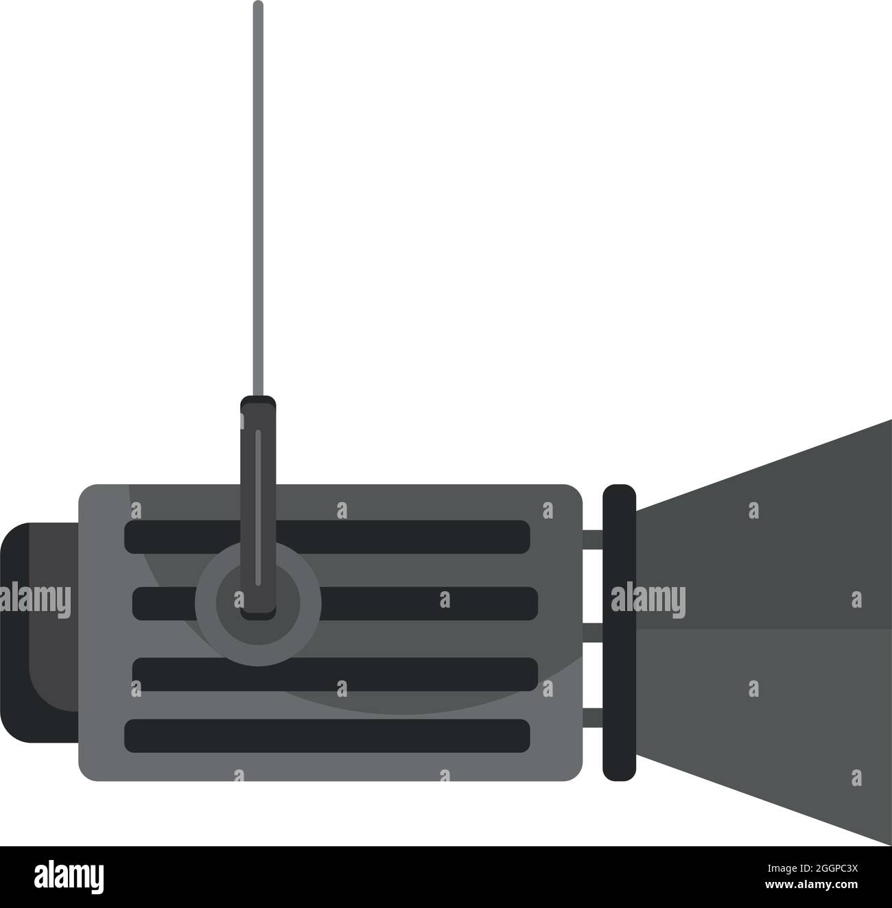 spotlight device of side Stock Vector Image & Art - Alamy