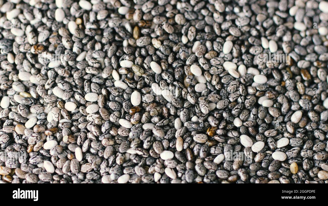 Chia seeds close up hi-res stock photography and images - Alamy