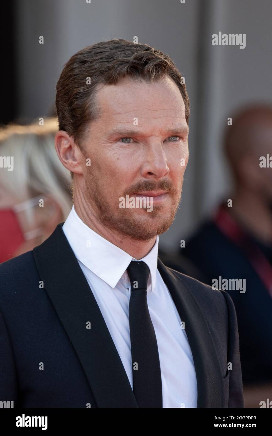 Lido di Venezia, Italy, 2nd September 2021 : Benedict Cumberbatch walks ...