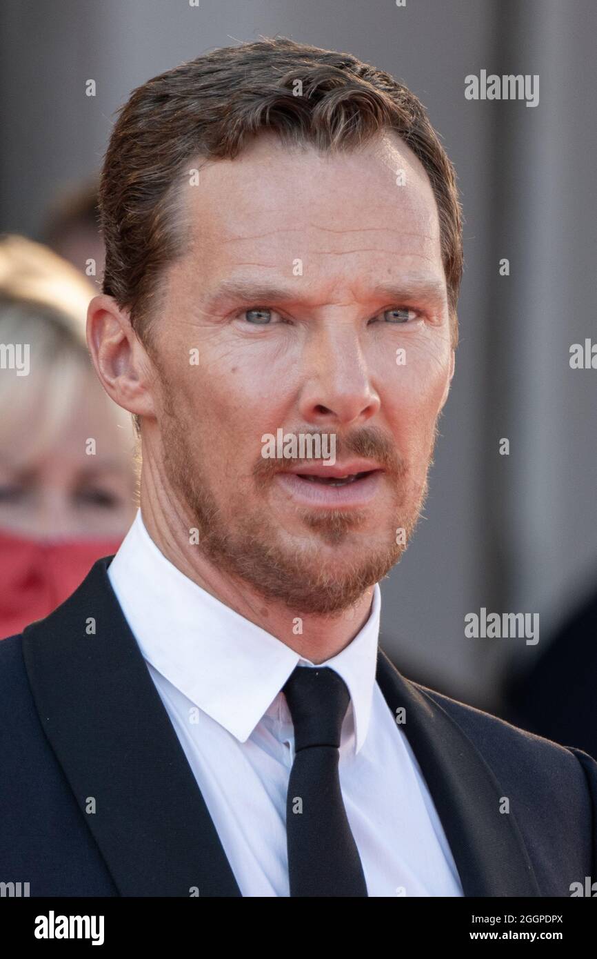 Lido di Venezia, Italy, 2nd September 2021 : Benedict Cumberbatch walks ...