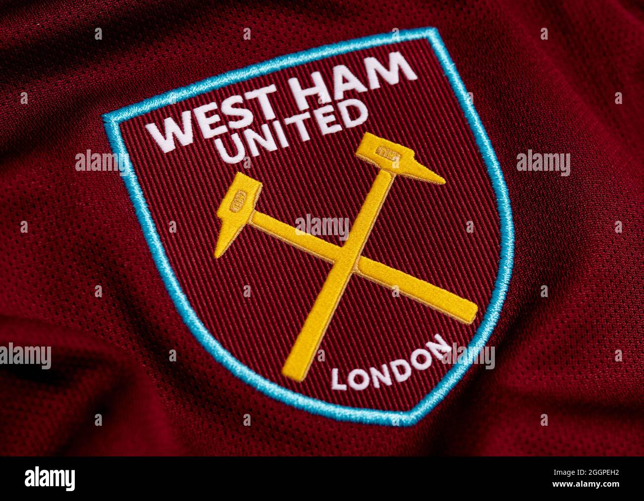 West ham badge hi-res stock photography and images - Alamy