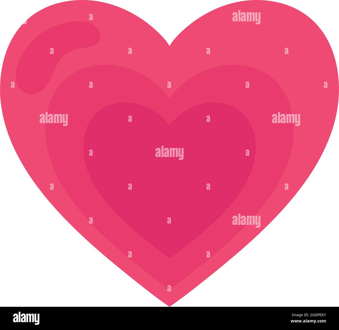 red heart icon Stock Vector Image & Art - Alamy