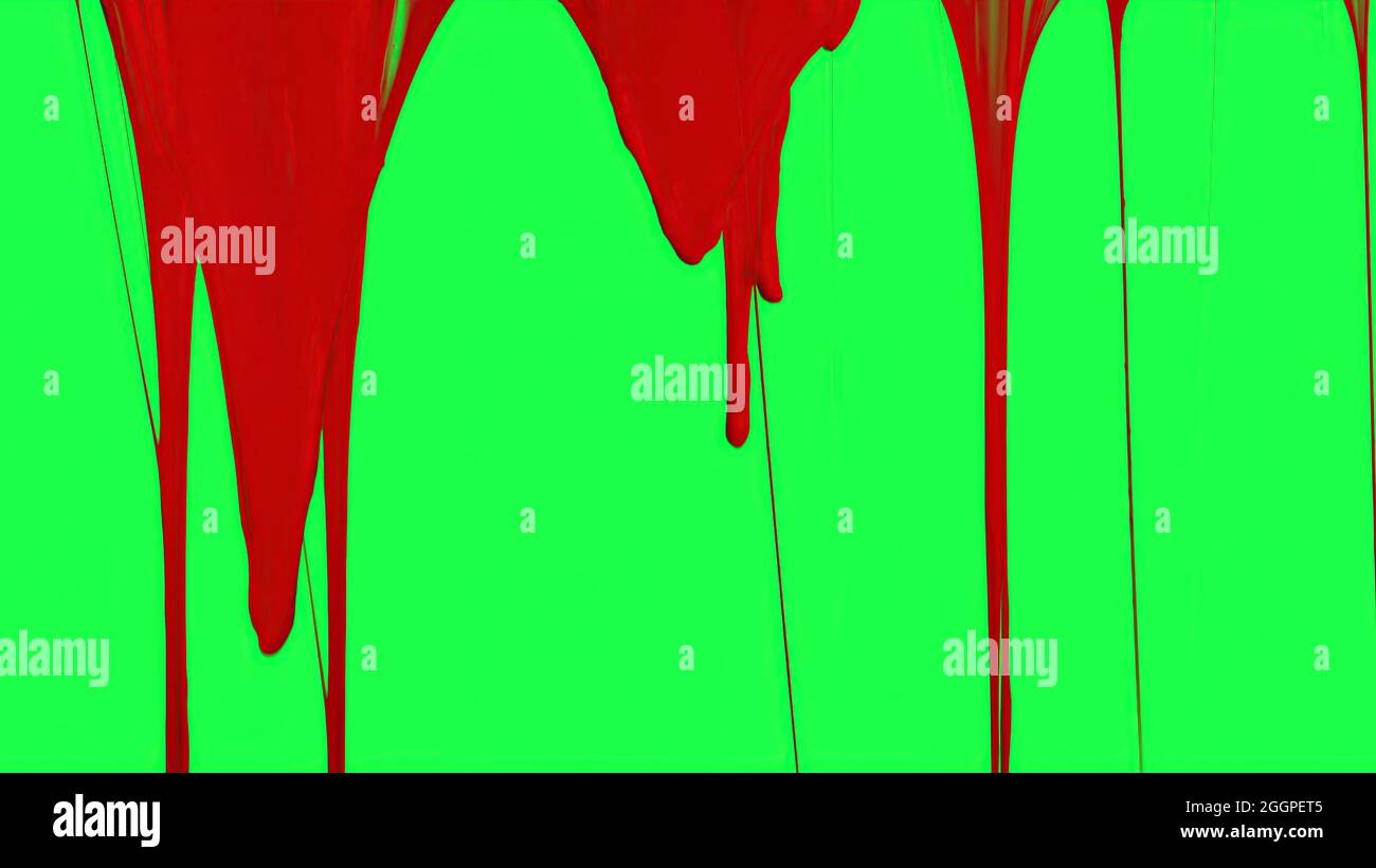 Green screen dripping paint hi-res stock photography and images - Alamy