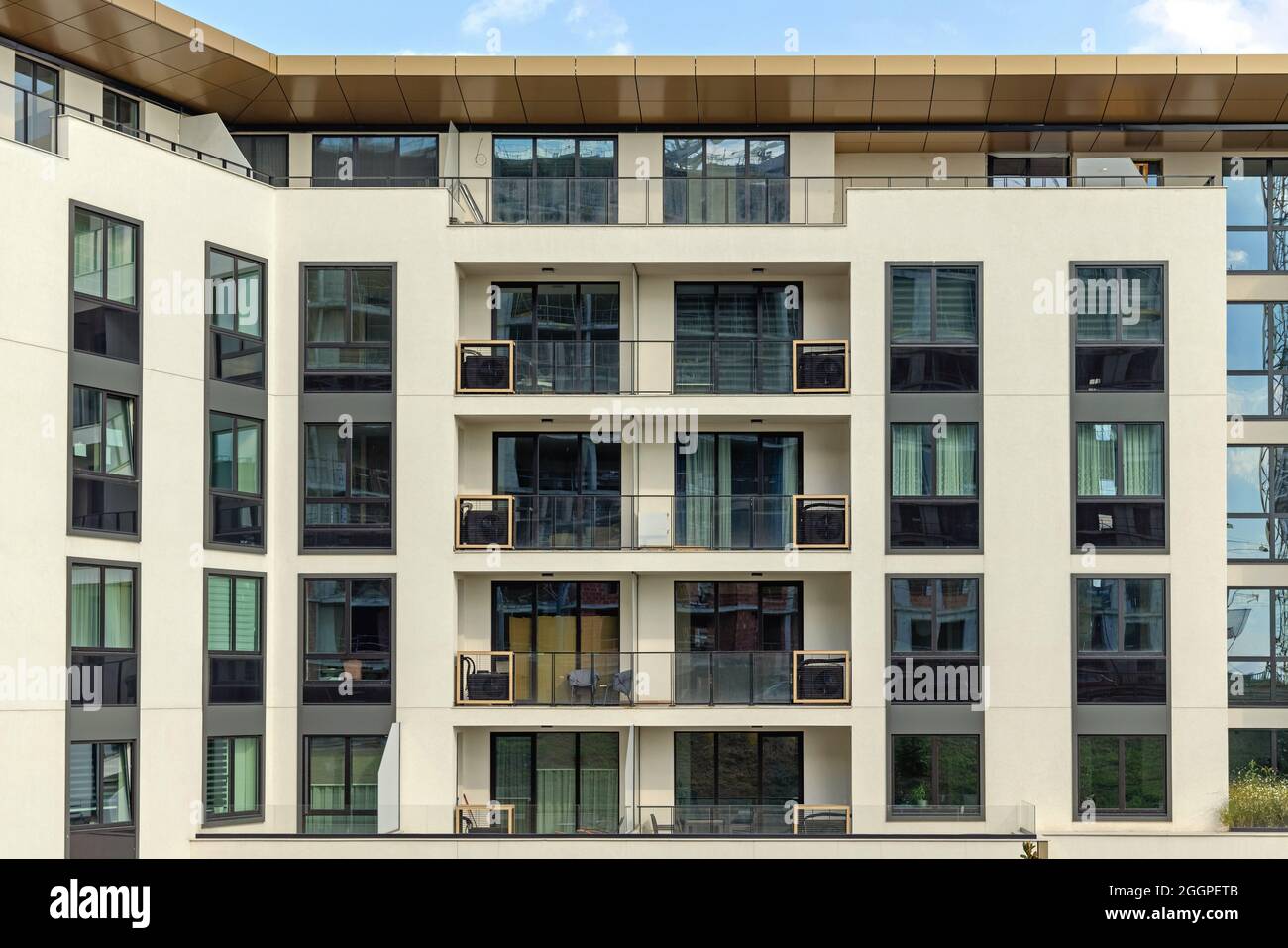 New Apartments Condo Building Residential Block in City Stock Photo - Alamy