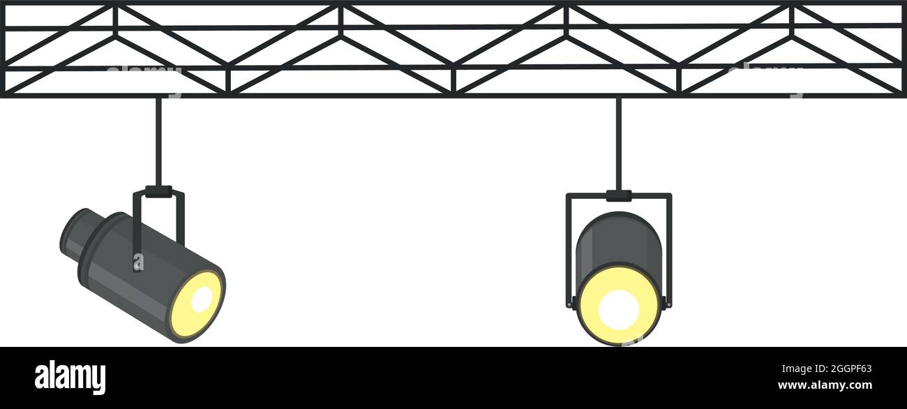 two spotlights icons Stock Vector Image & Art - Alamy