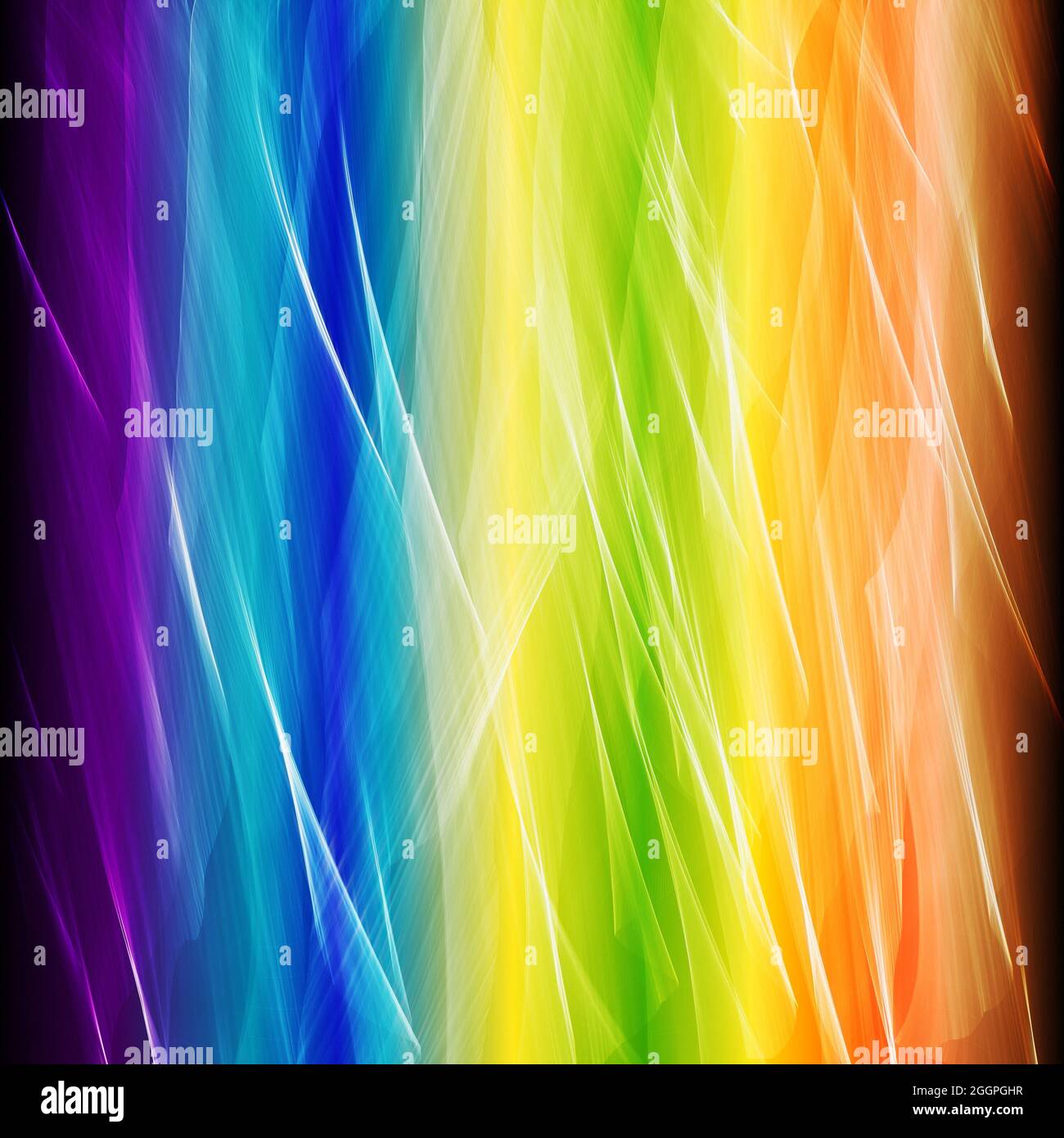 Abstract rainbow linear gradient with transparent fabric imitation ...