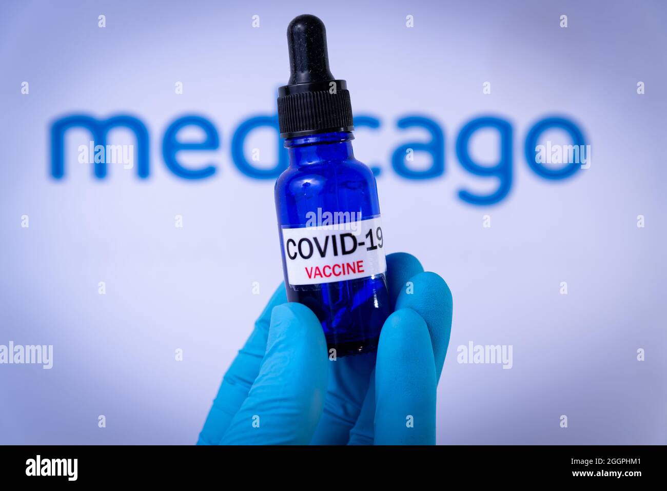 Medicago logo hi-res stock photography and images - Alamy