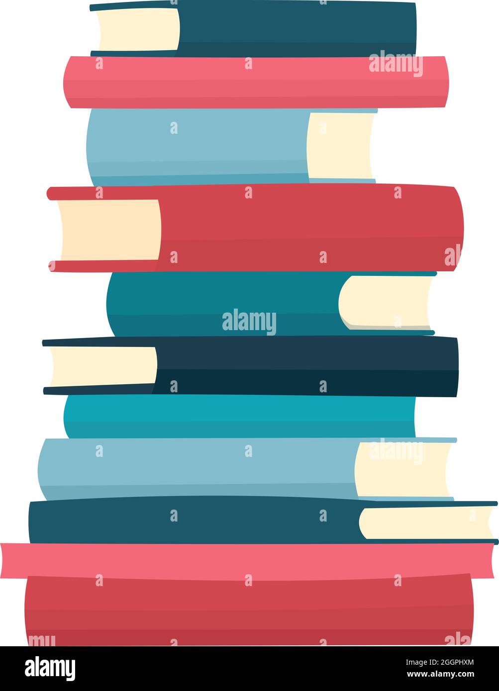 Home book literature icon cartoon vector. Study library Stock Vector ...