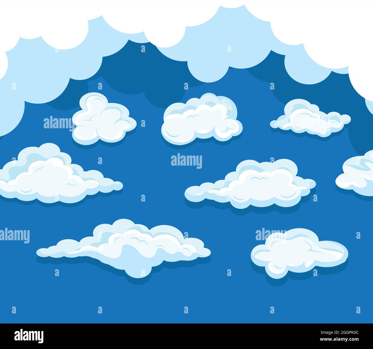 Sky clouds symbol collection Stock Vector Image & Art - Alamy