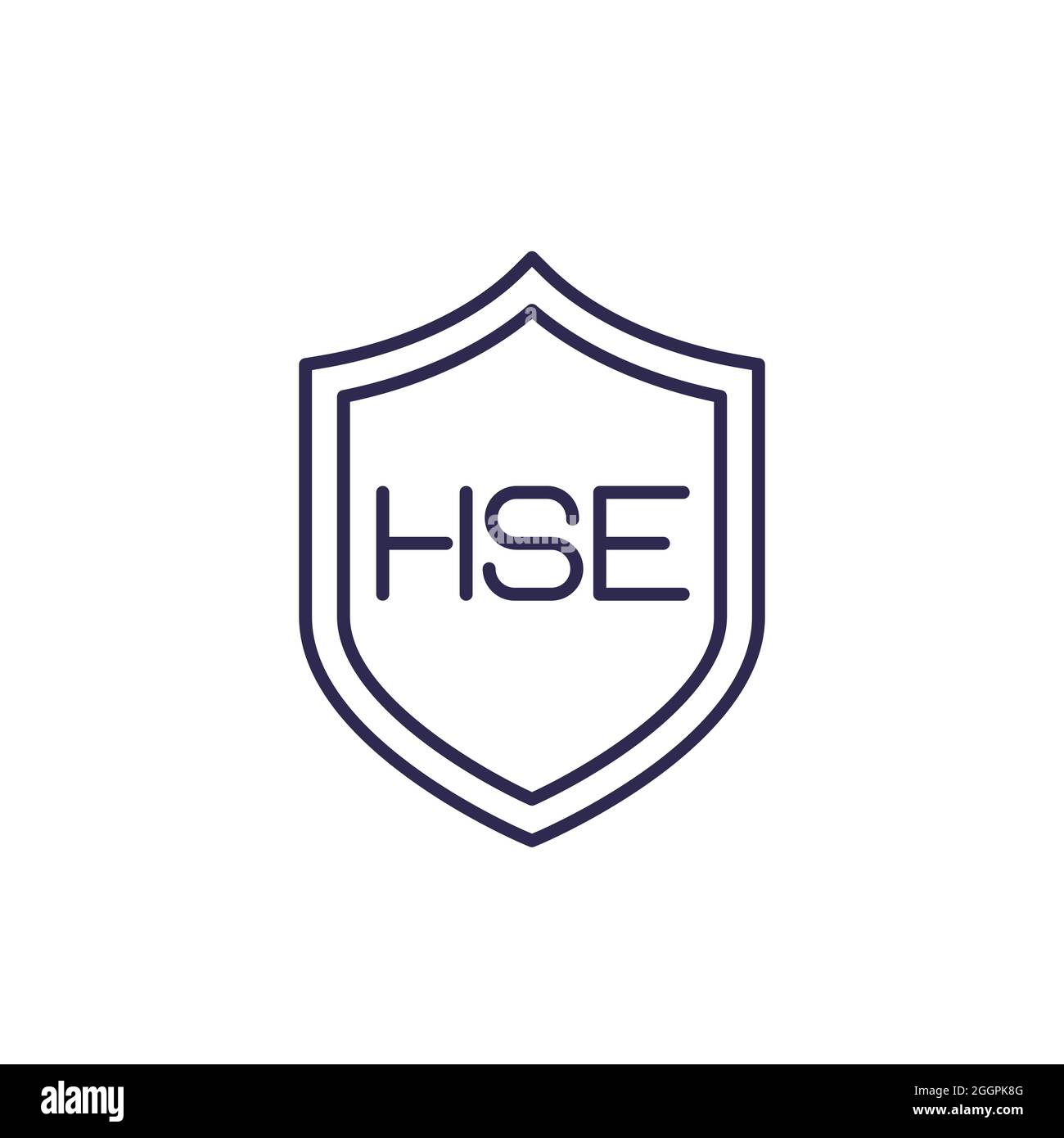 HSE line icon, Health, Safety, Environment vector Stock Vector Image ...