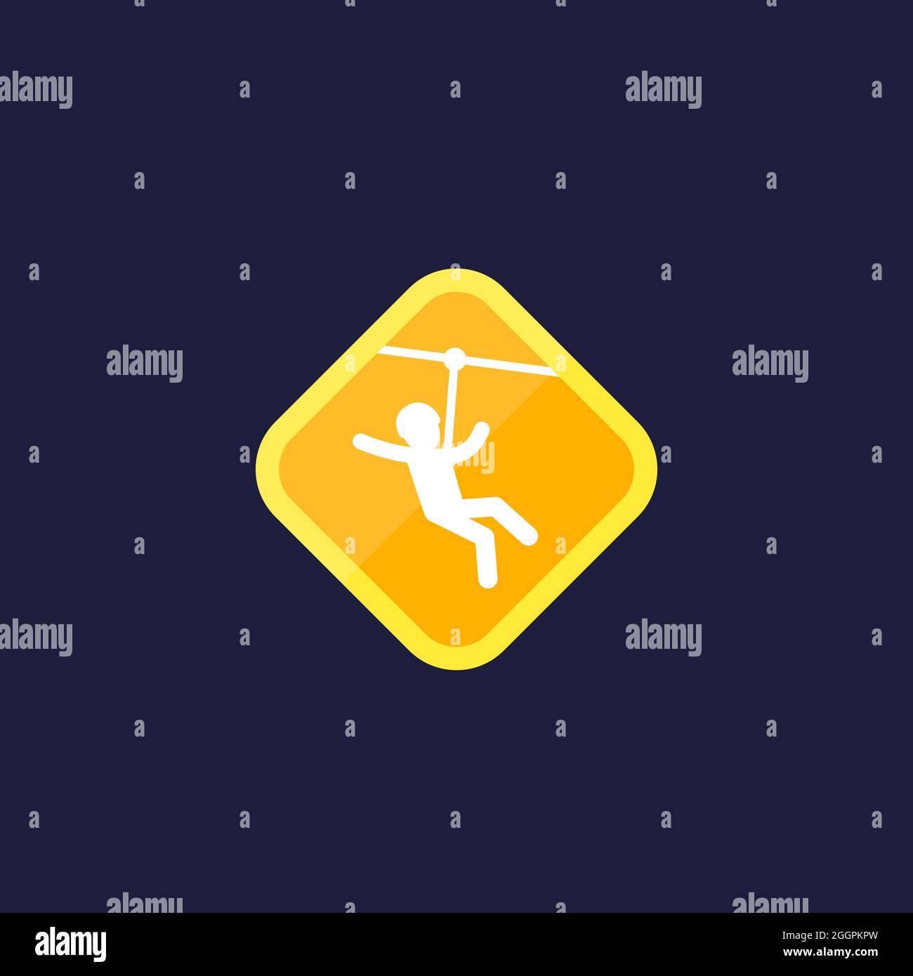 Ropeslide Stock Vector Images - Alamy