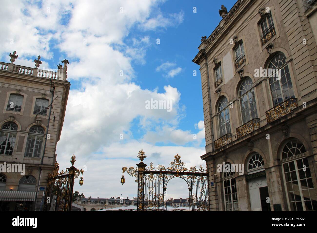 town hall at stanislas square in nancy in lorraine (france Stock Photo ...