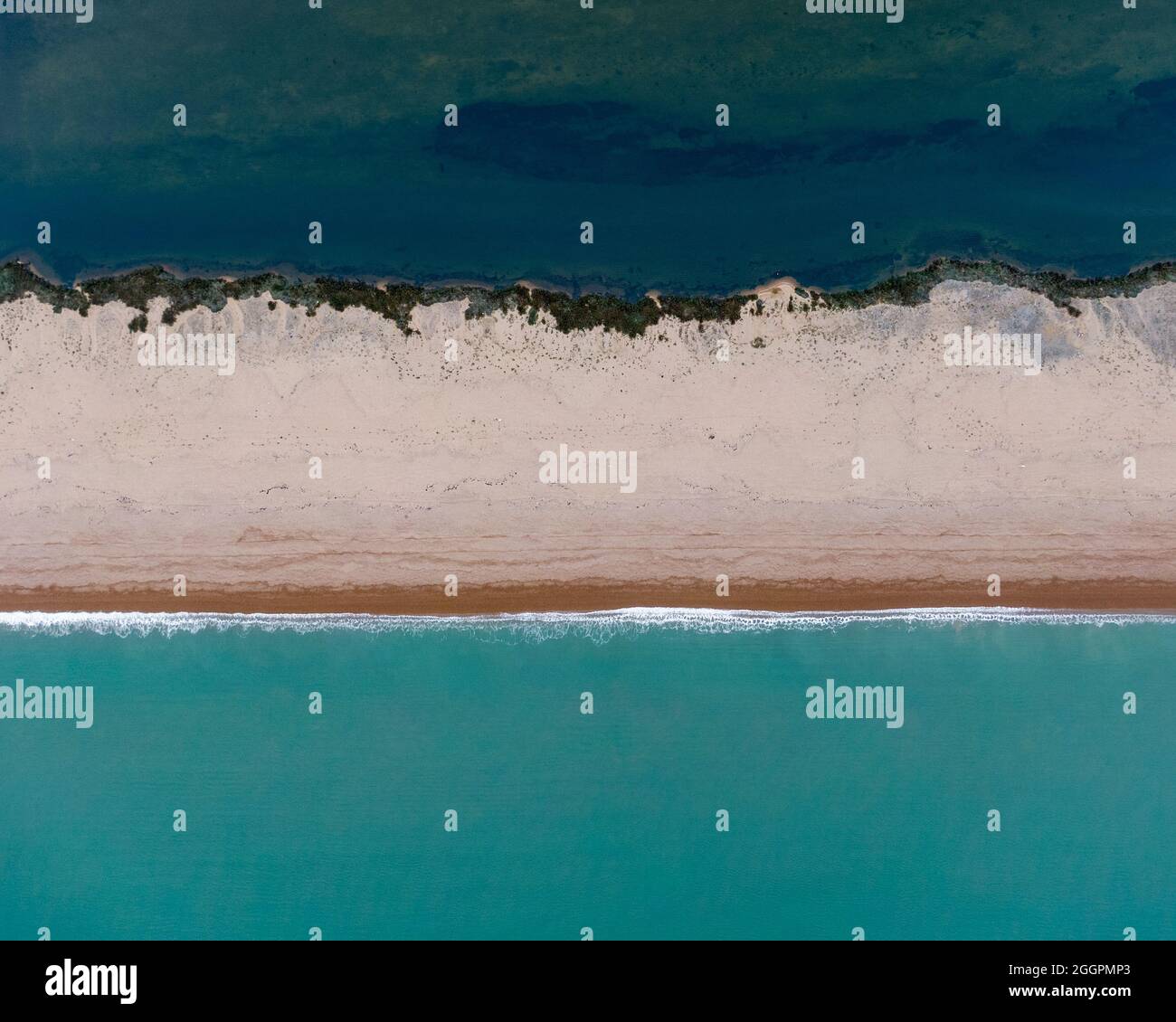 Chesil beach aerial hi-res stock photography and images - Alamy