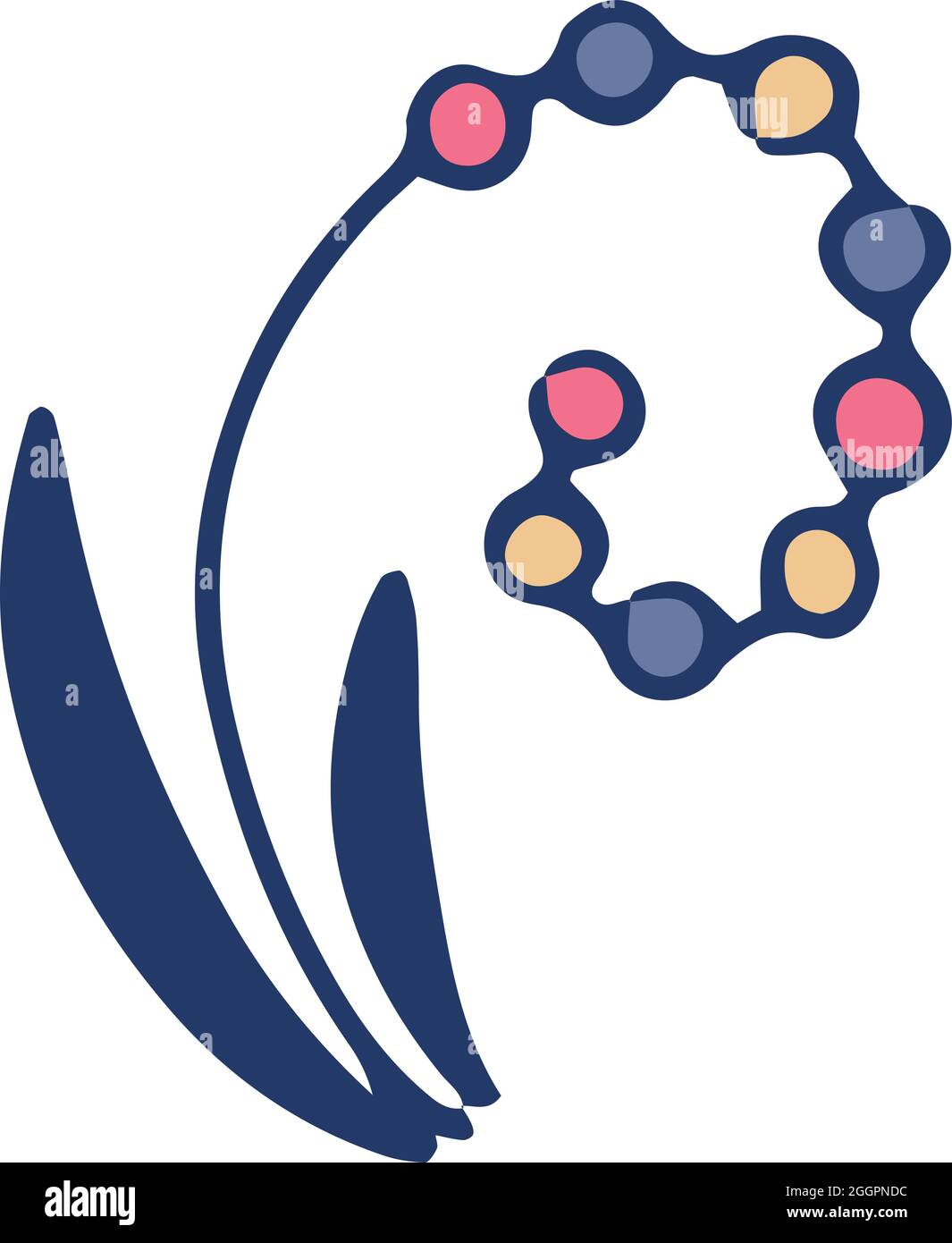 Berry plant icon outline hand drawn vector. Fruit tree food Stock ...