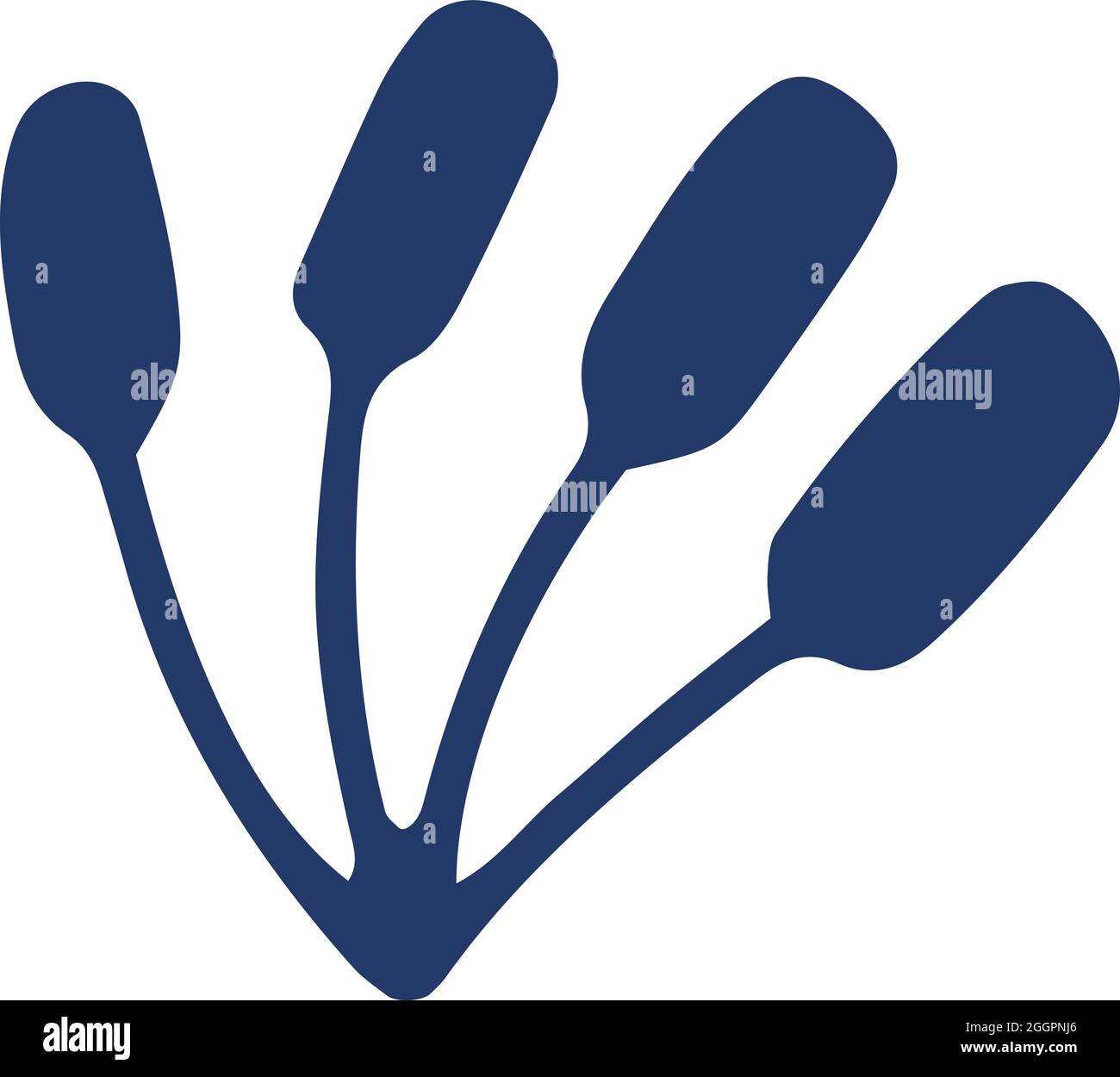 Botanical plant icon cartoon vector. Wild flower branch Stock Vector ...