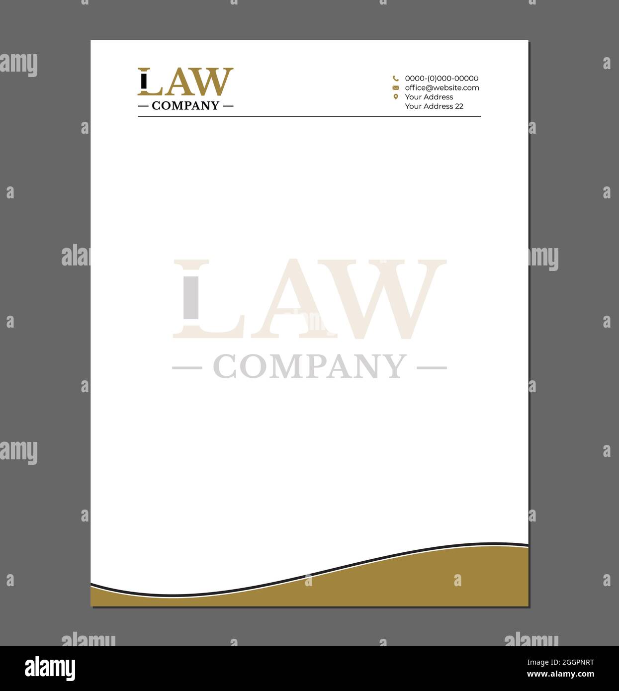 Attorney Letterhead Samples