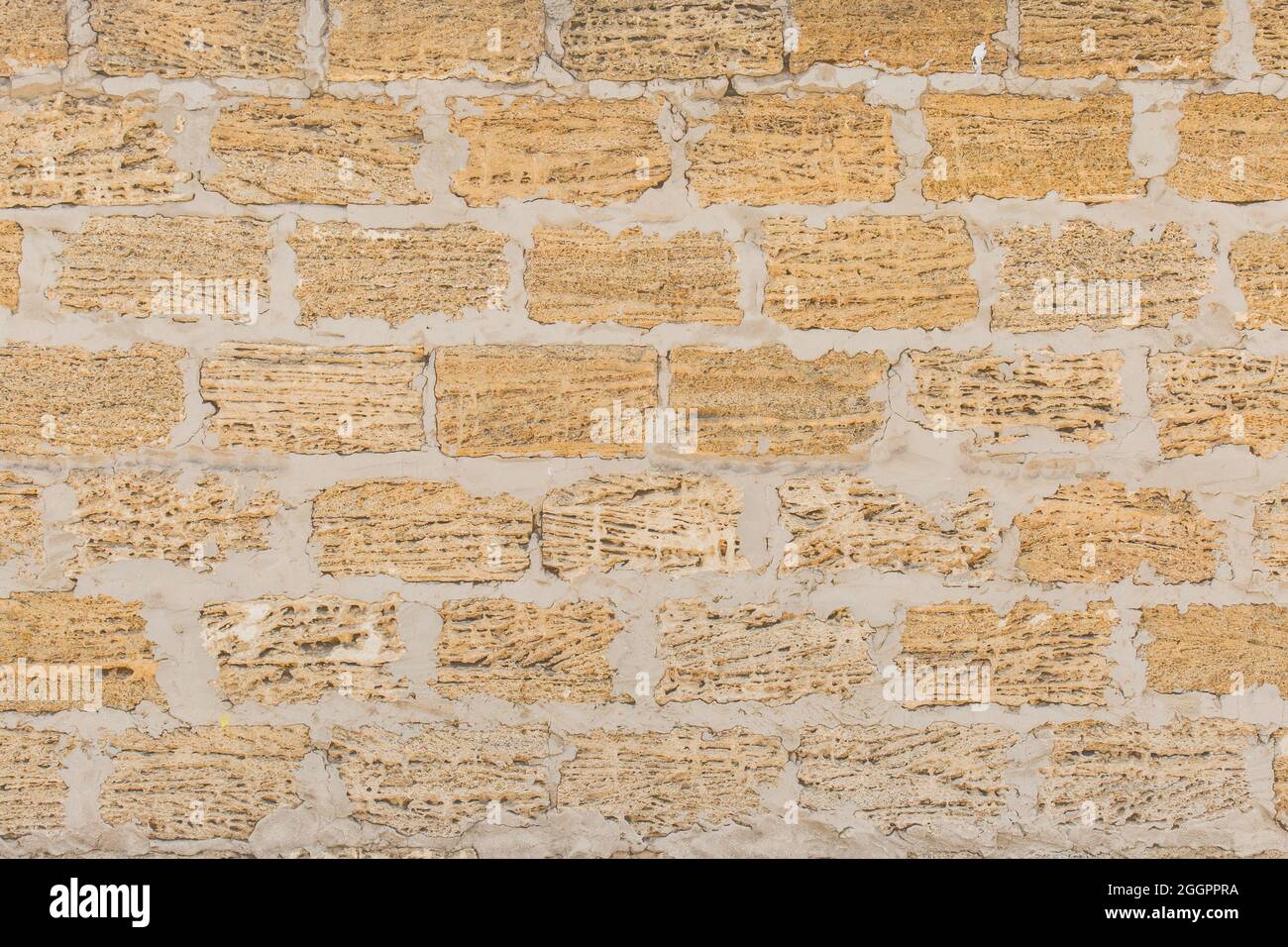 Shell brick wall pattern surface mineral material texture background ...