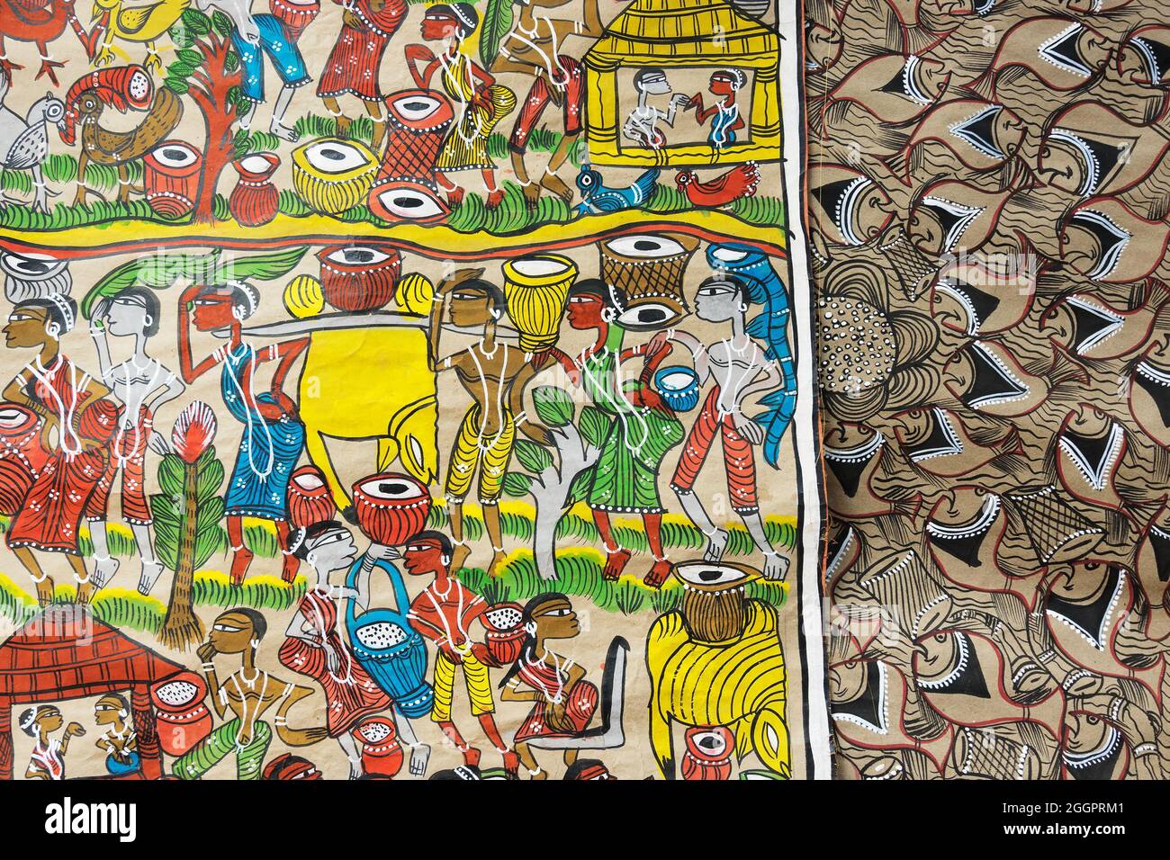 PINGLA, WEST BENGAL , INDIA - NOVEMBER 16TH 2014 : Colourful ...