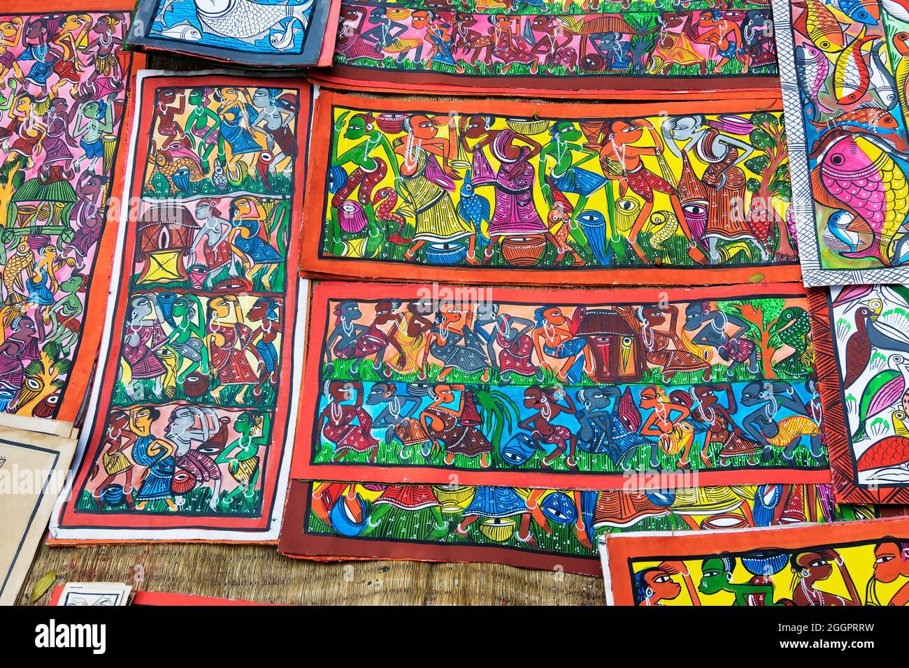 PINGLA, WEST BENGAL , INDIA - NOVEMBER 16TH 2014 : Colourful ...