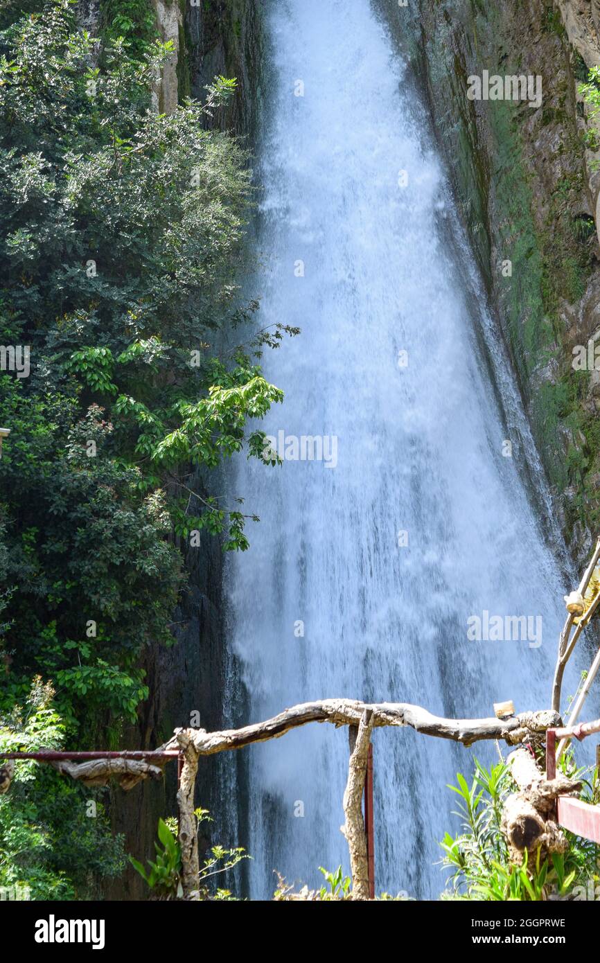 View of the waterfall of Kefrida in Bejaia, Algeria Stock Photo - Alamy