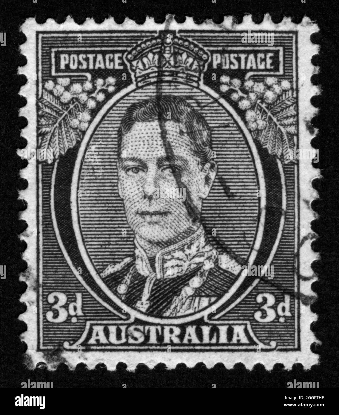 King george postage stamp australia High Resolution Stock Photography ...
