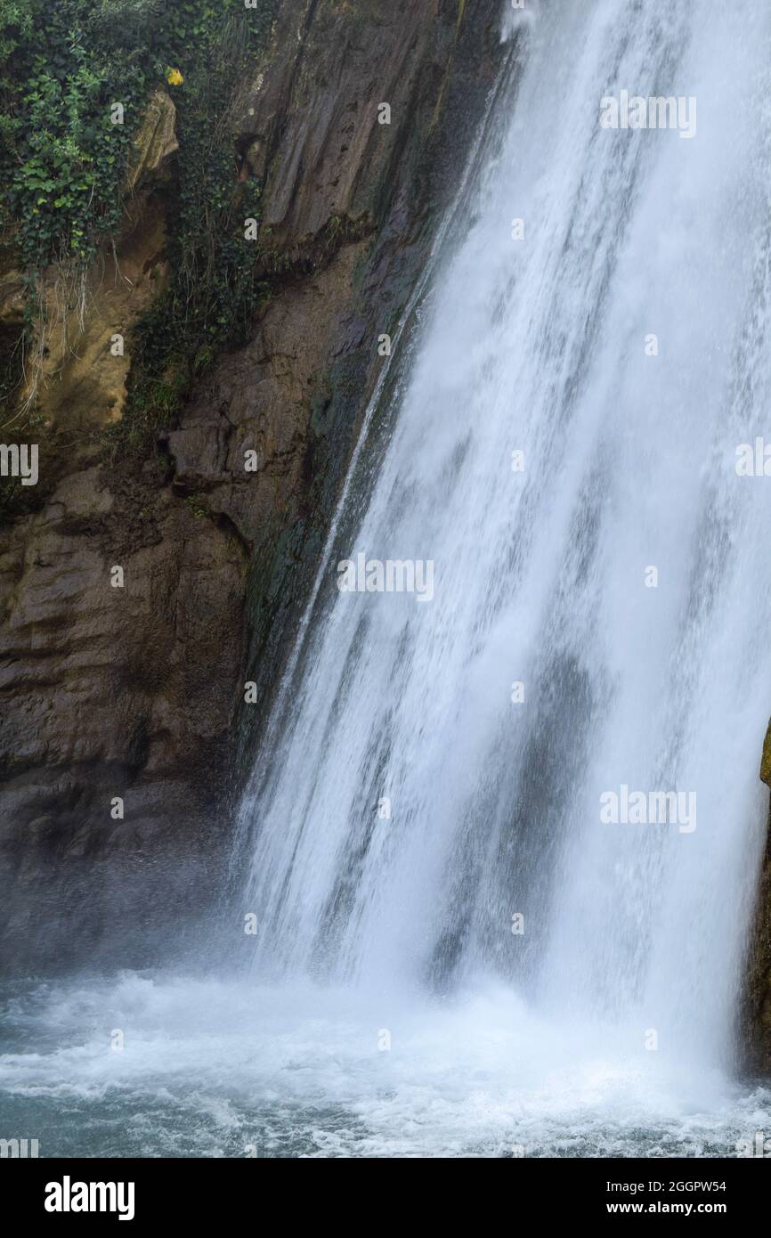 View of the waterfall of Kefrida in Bejaia, Algeria Stock Photo - Alamy