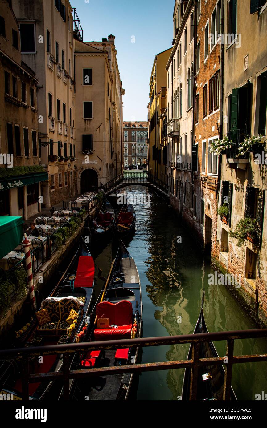The Beautiful Channels of Venice Stock Photo - Alamy