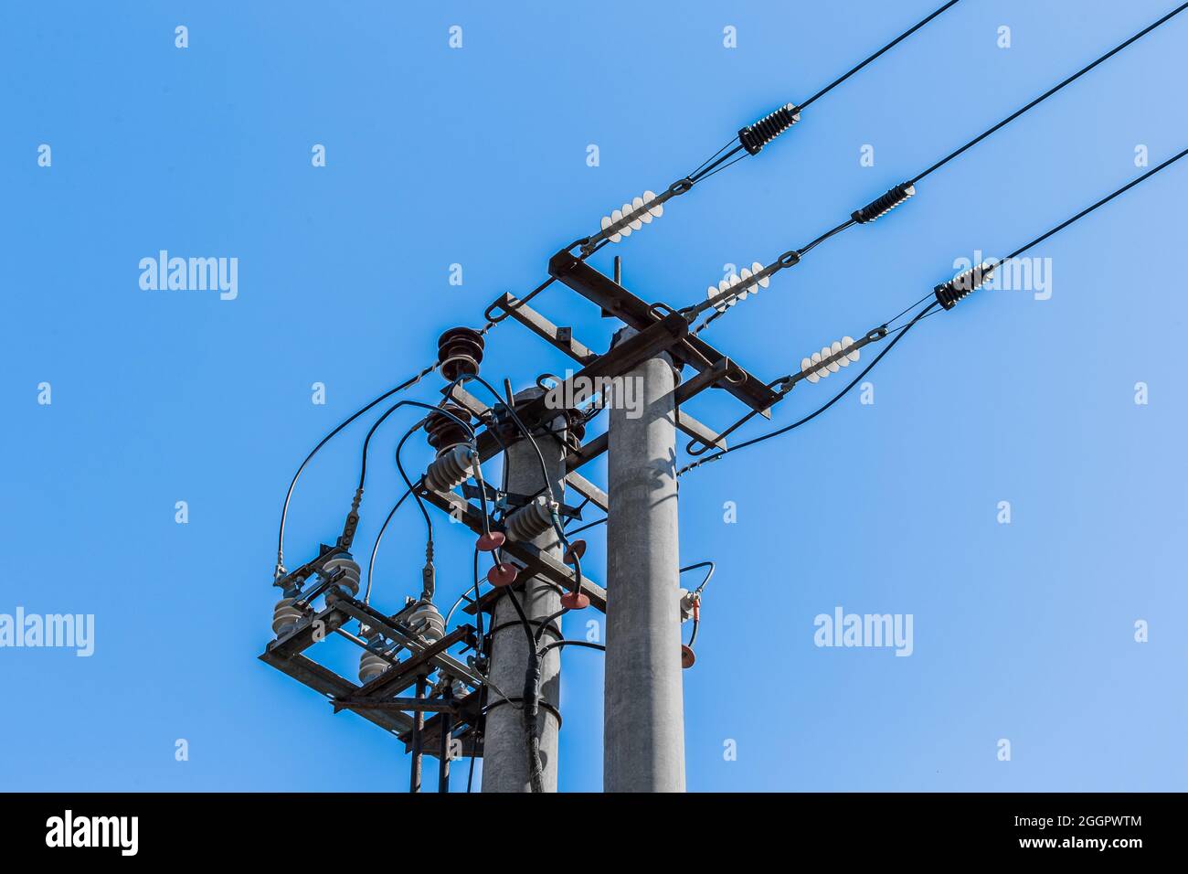 Old electric post hi-res stock photography and images - Alamy