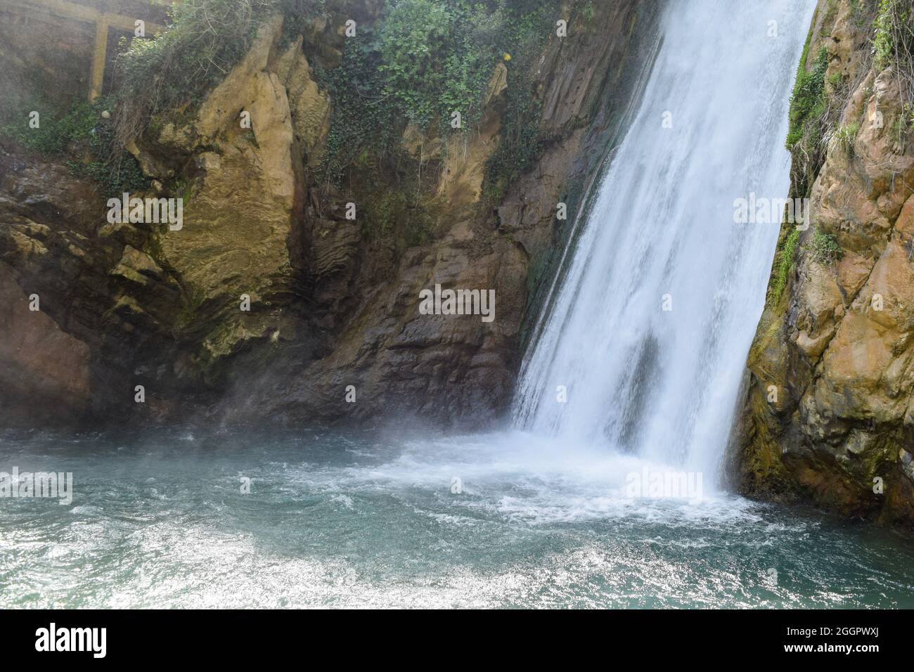 View of the waterfall of Kefrida in Bejaia, Algeria Stock Photo - Alamy