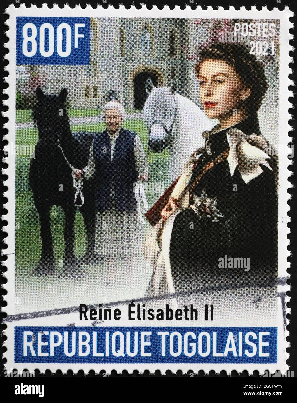 Queen elizabeth ii postage stamp hi-res stock photography and images ...