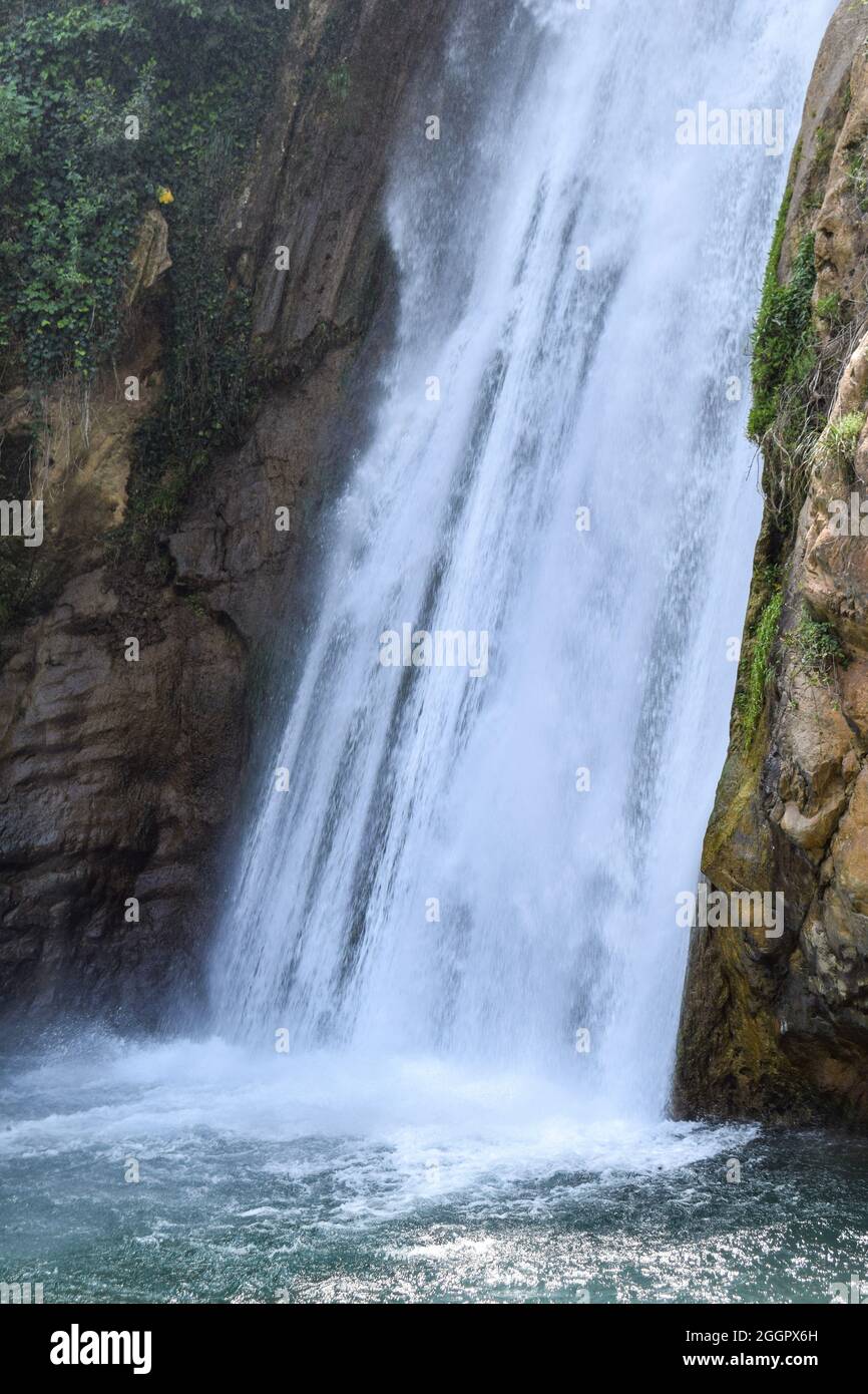 View of the waterfall of Kefrida in Bejaia, Algeria Stock Photo - Alamy