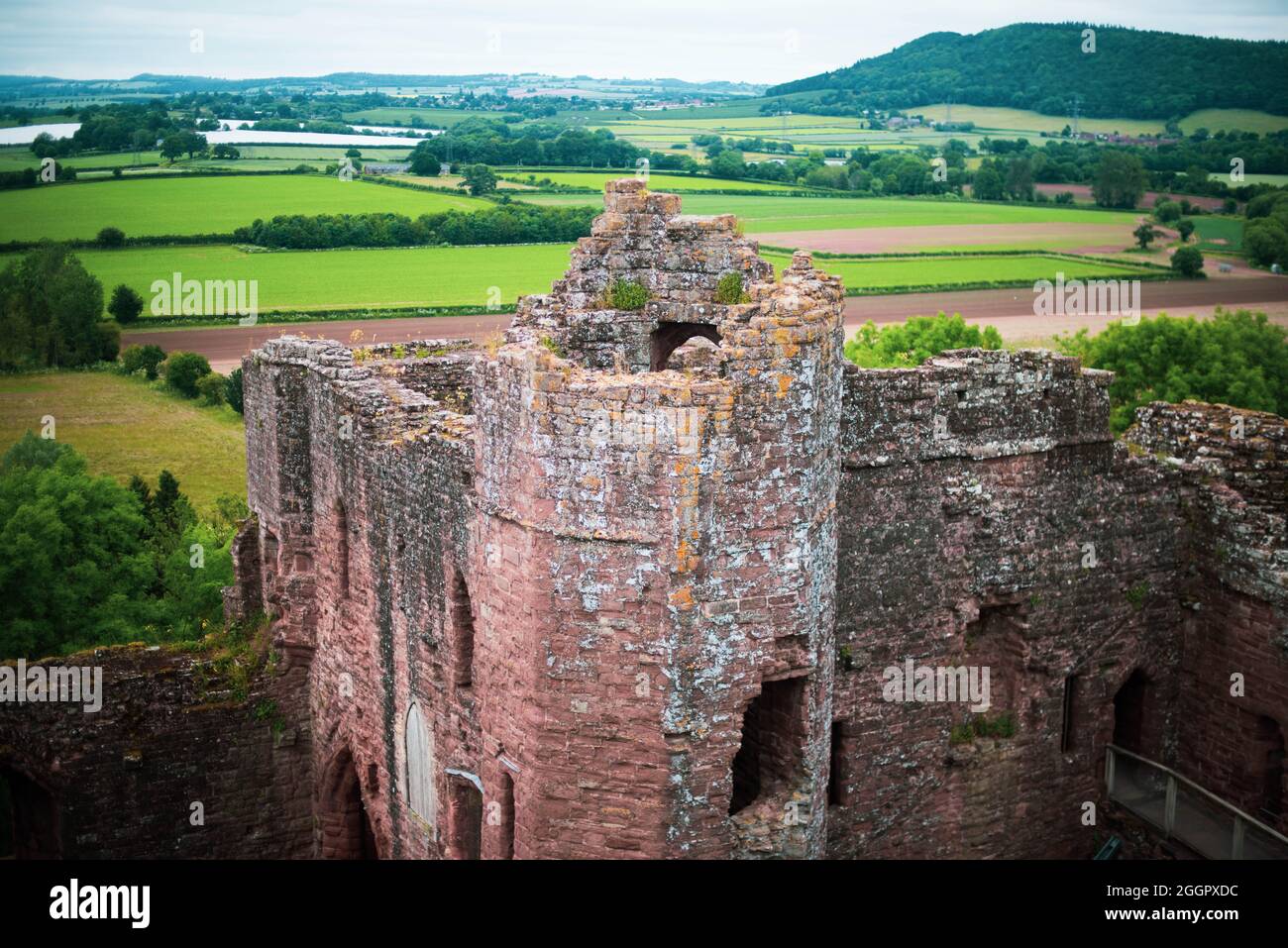 Goodrich Castle, Summer 2021 Stock Photo - Alamy