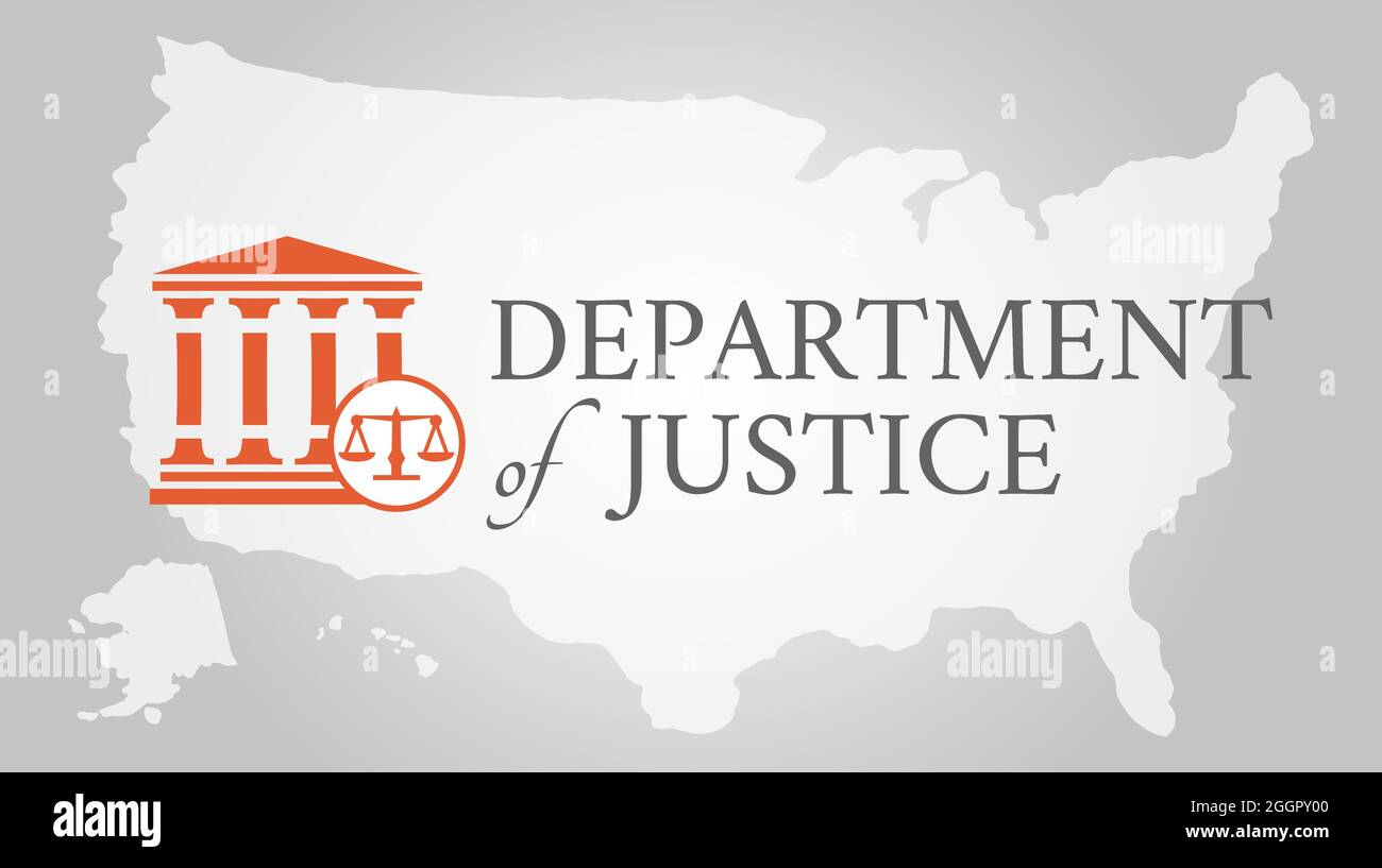 Department of justice logo hi-res stock photography and images - Alamy
