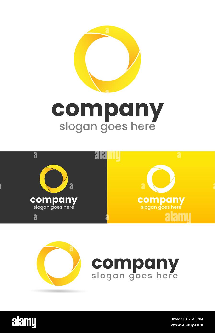 3d design yellow white Stock Vector Images - Alamy