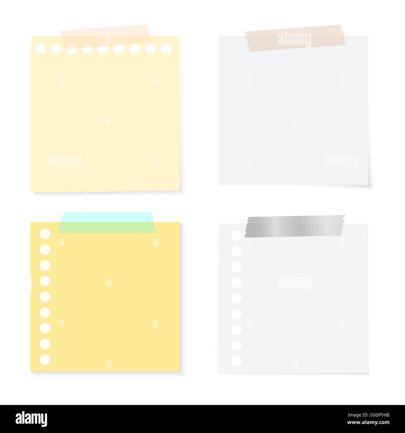 Yellow adhesive tape Stock Vector Images - Alamy