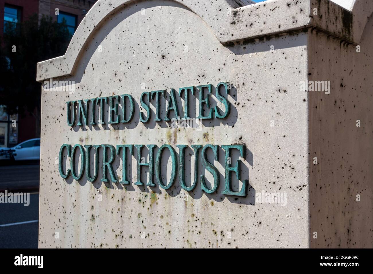 Tacoma, WA USA - circa August 2021: Street view of the United States ...