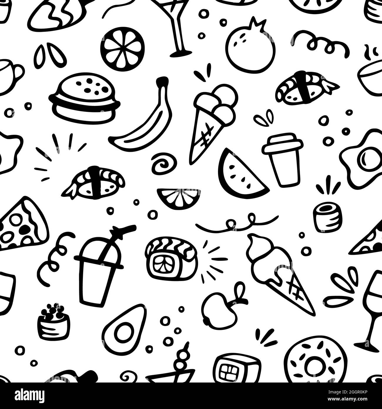Food Wallpaper Vector