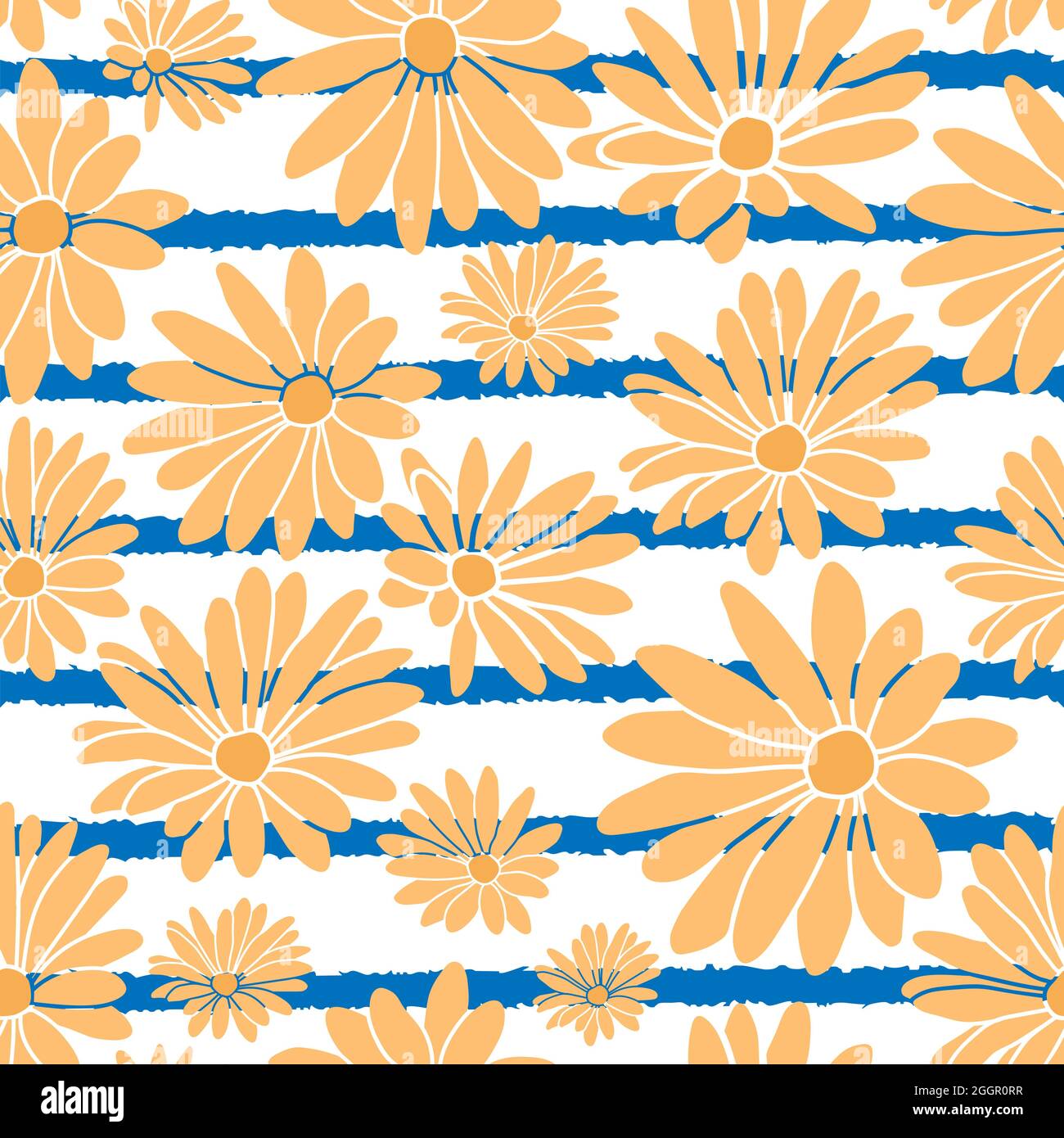 Wallpaper flower stripes Stock Vector Images - Alamy