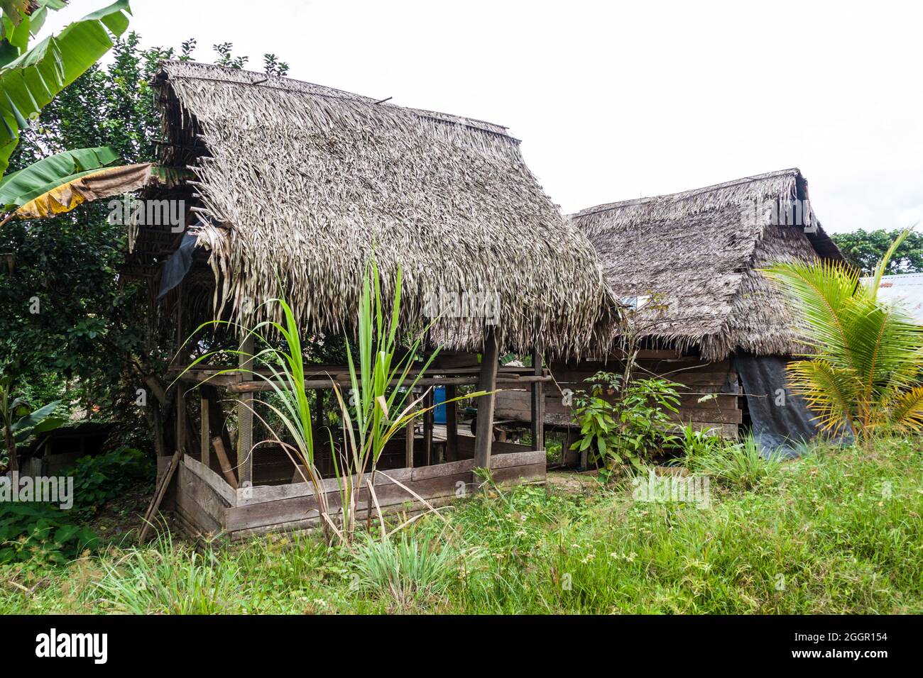 Small house in village Pantoja, Peru Stock Photo - Alamy