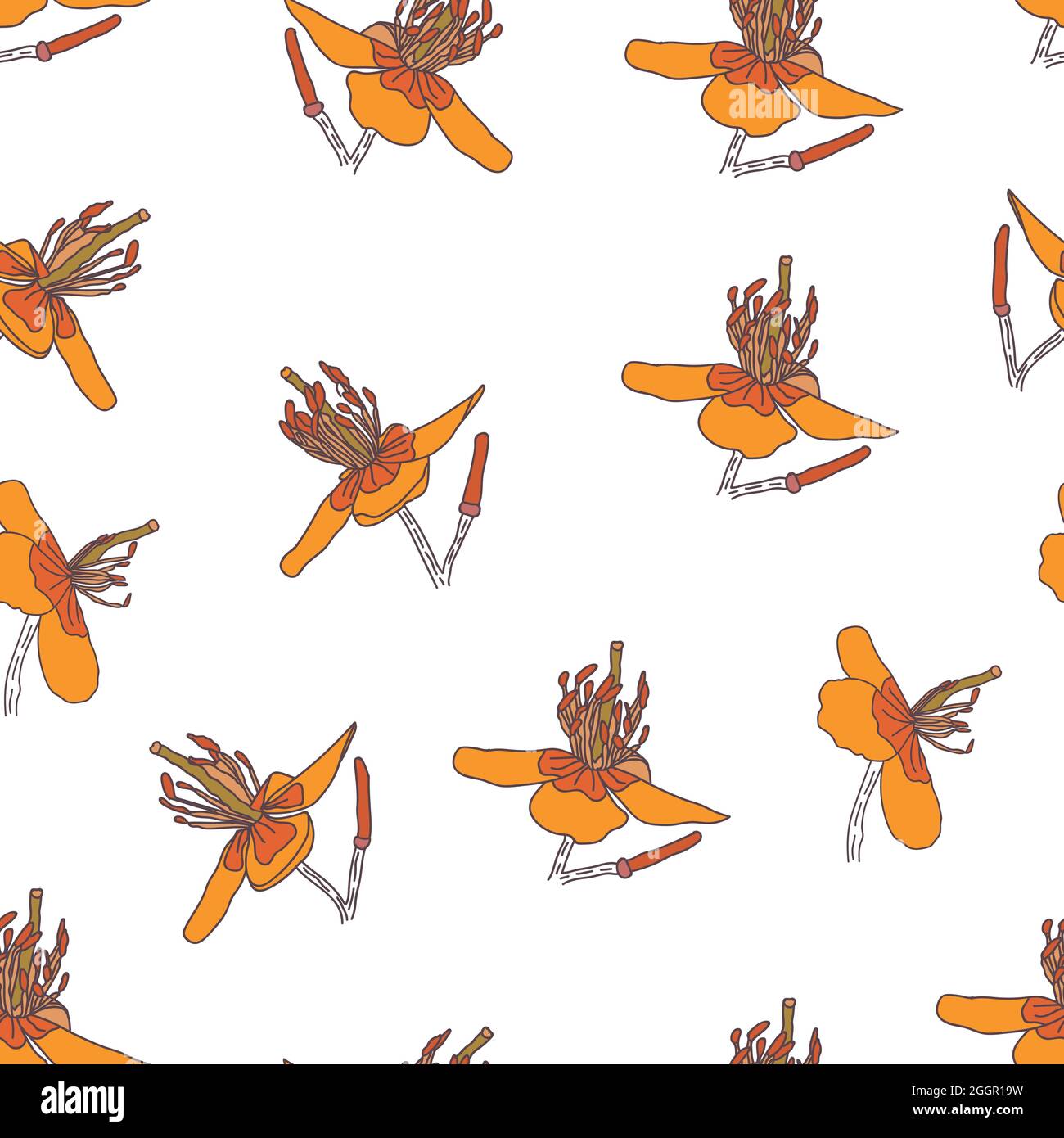 Nice flower decoration Stock Vector Images - Alamy