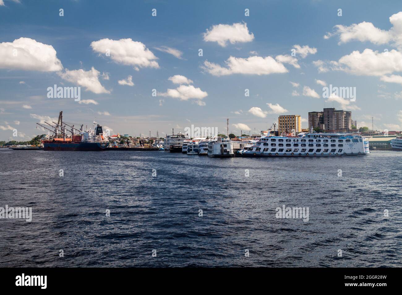 Amazon river boats in manaus hi-res stock photography and images - Alamy