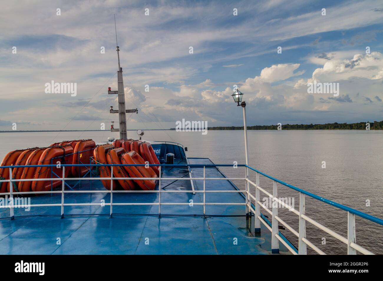 Amazon river passenger ferry hi-res stock photography and images - Alamy