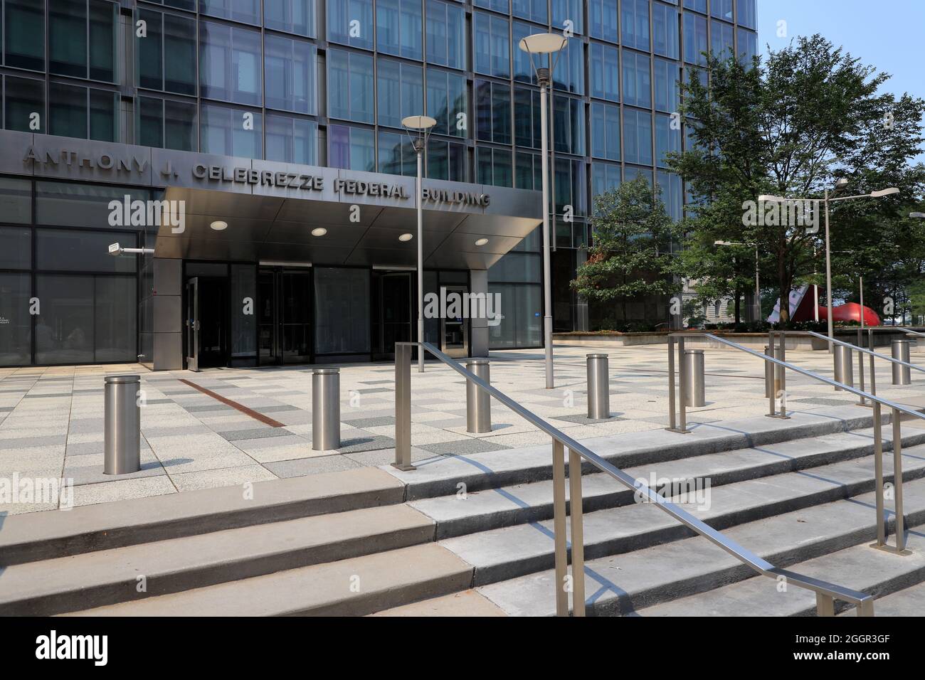 Anthony J. Celebrezze Federal Building.Downtown Cleveland.Ohio.USA ...