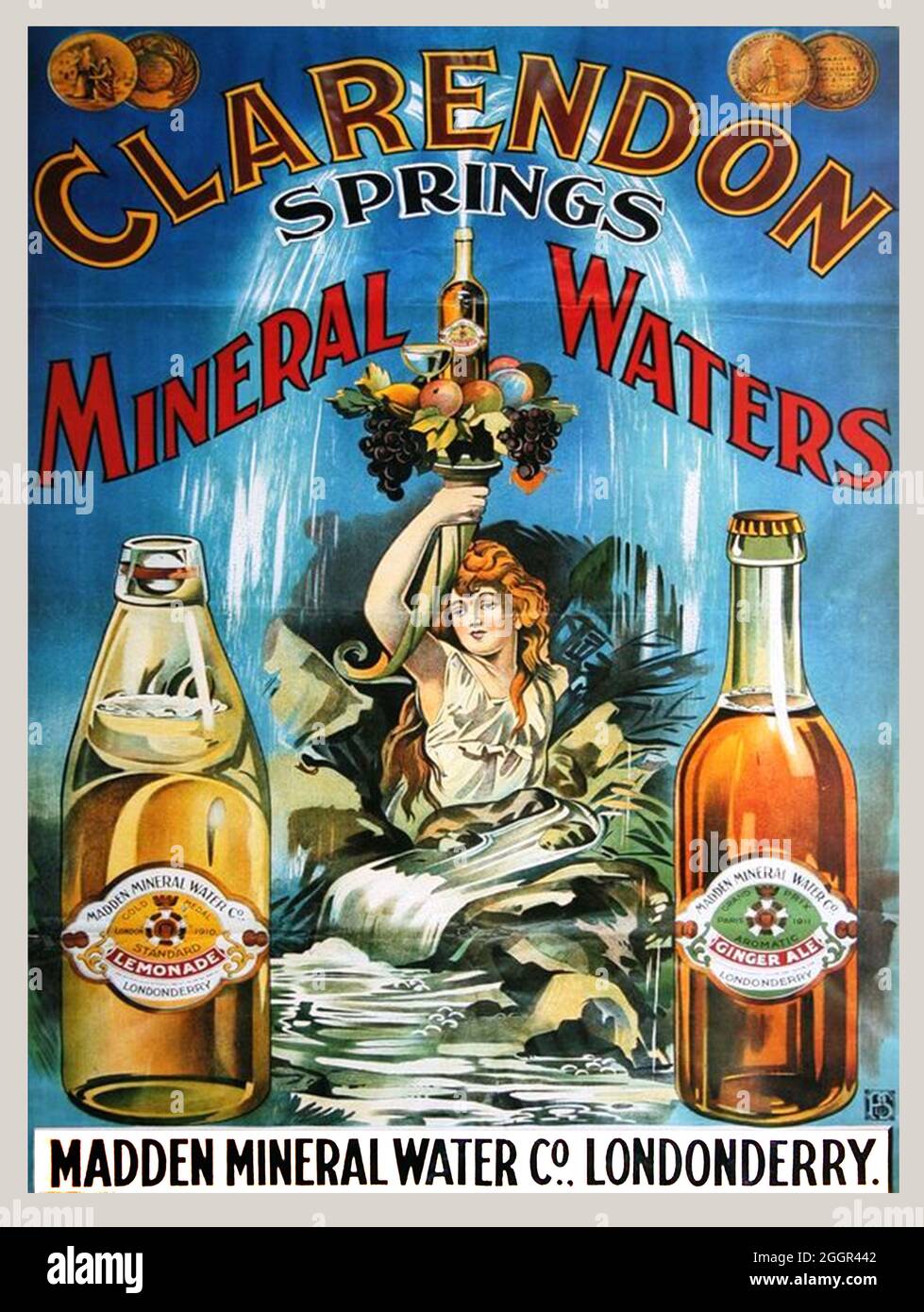 Irish mineral water poster hi-res stock photography and images - Alamy