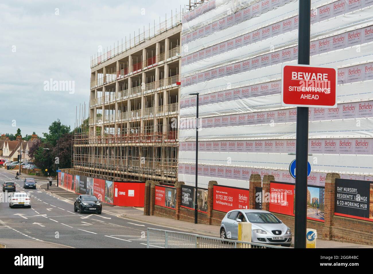 The former Horlicks factory, Slough, Berkshire is under redevelopment ...