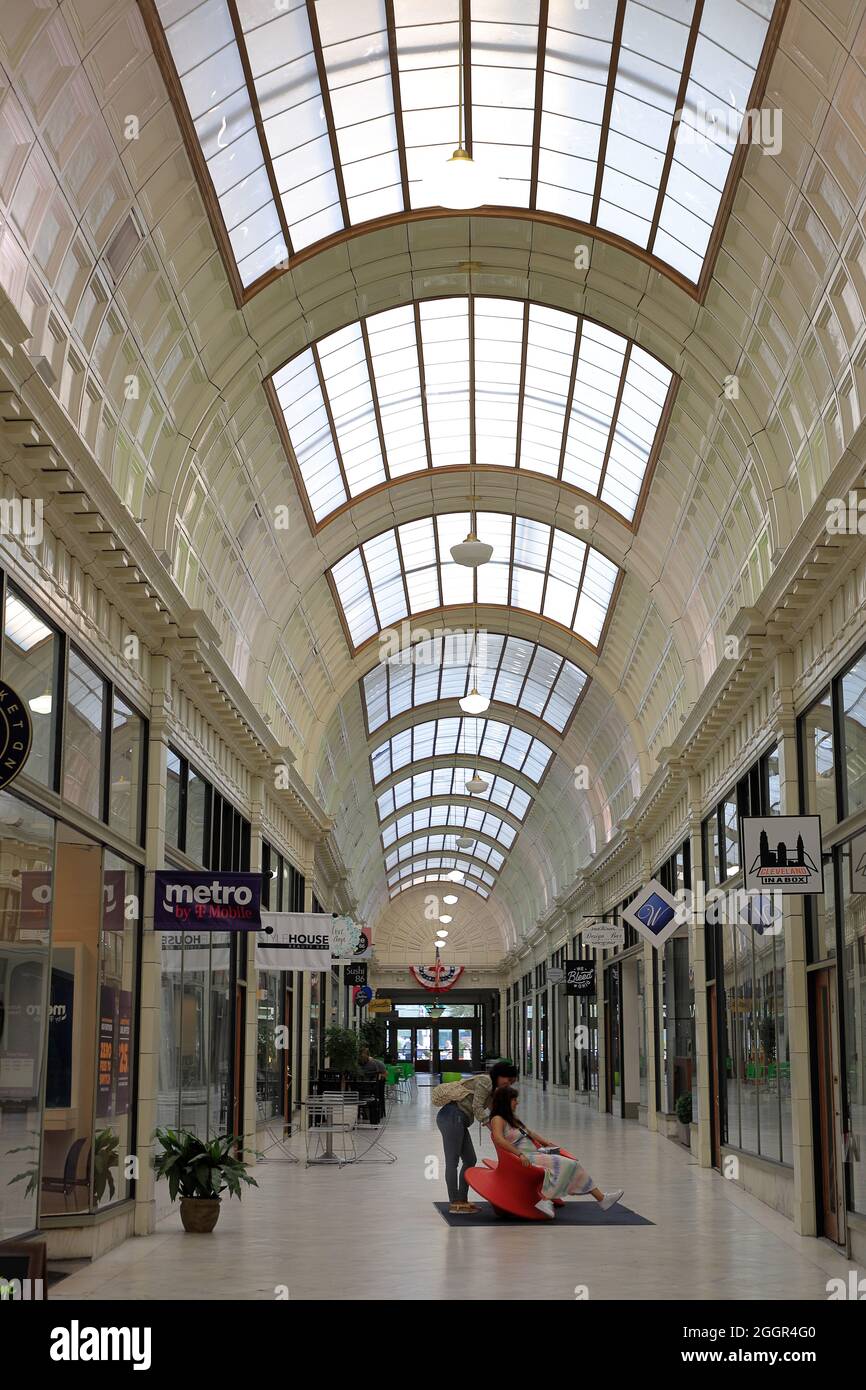 The historic Euclid Arcade nowadays the 5th street arcades in downtown ...