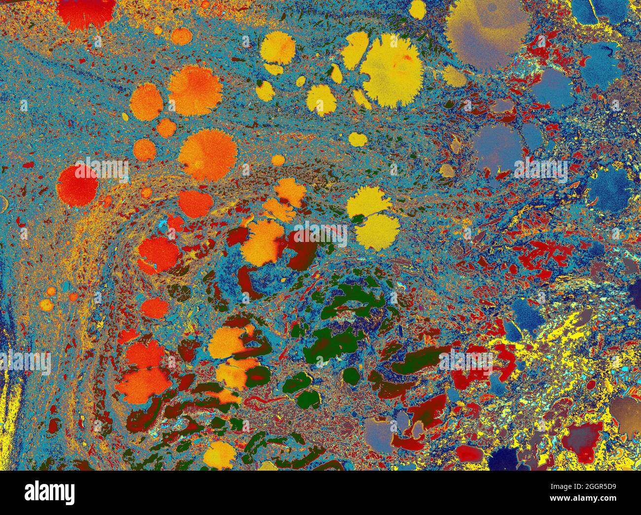 Vibrant mix of abstract patterns hi-res stock photography and images ...