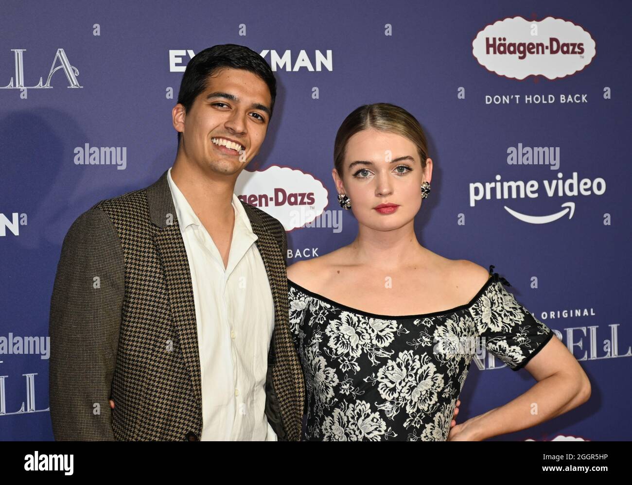 Luke Latchman, Tallulah Greive arrives at Cinderella UK Partner event ...