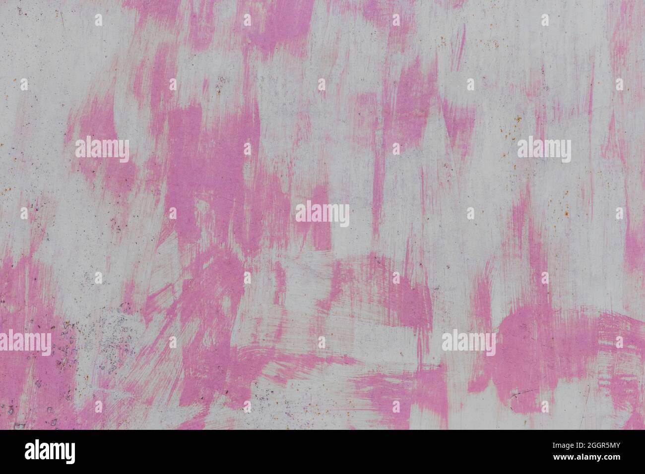 Abstract color pink paint pattern on old dirty steel texture surface ...